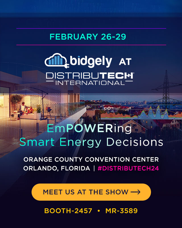 Distributech 2024 - Bidgely UtilityAI™ - Energy Analytics